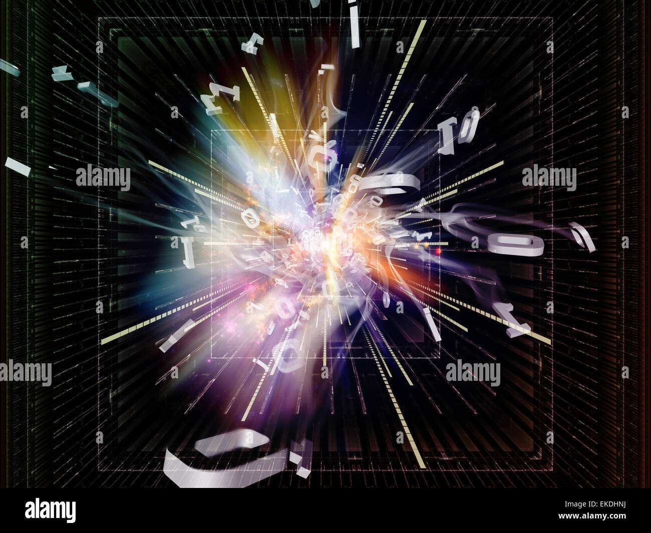 Number Burst Backdrop Stock Photo - Alamy