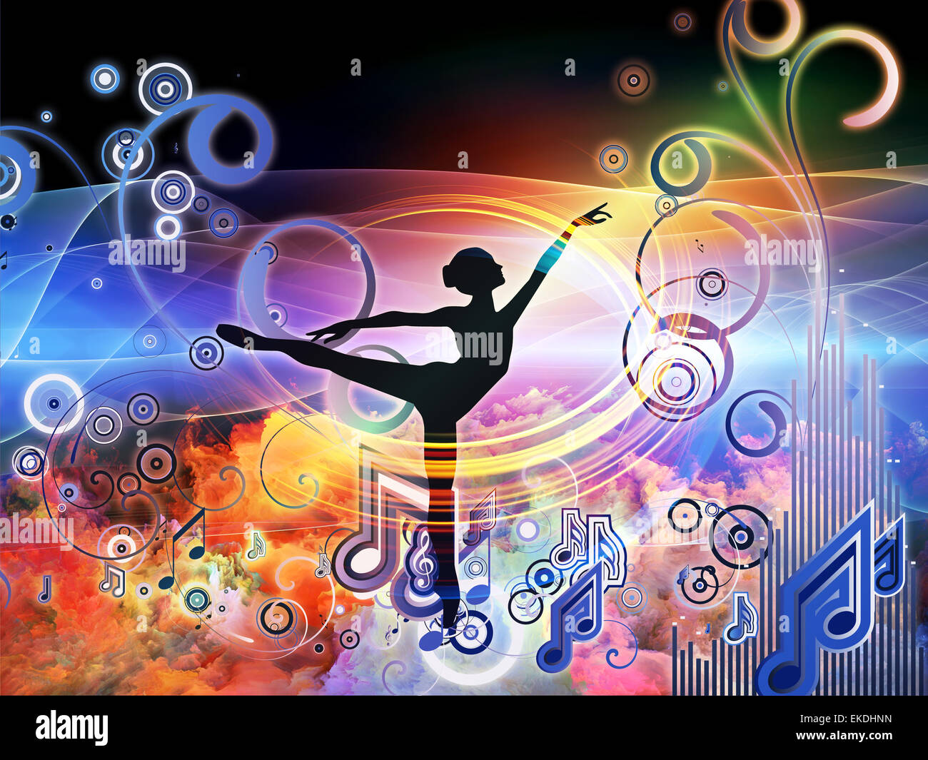 Magic of Music Stock Photo - Alamy