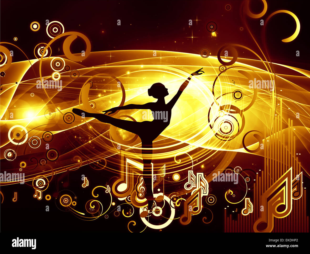 Magic of Music Stock Photo - Alamy