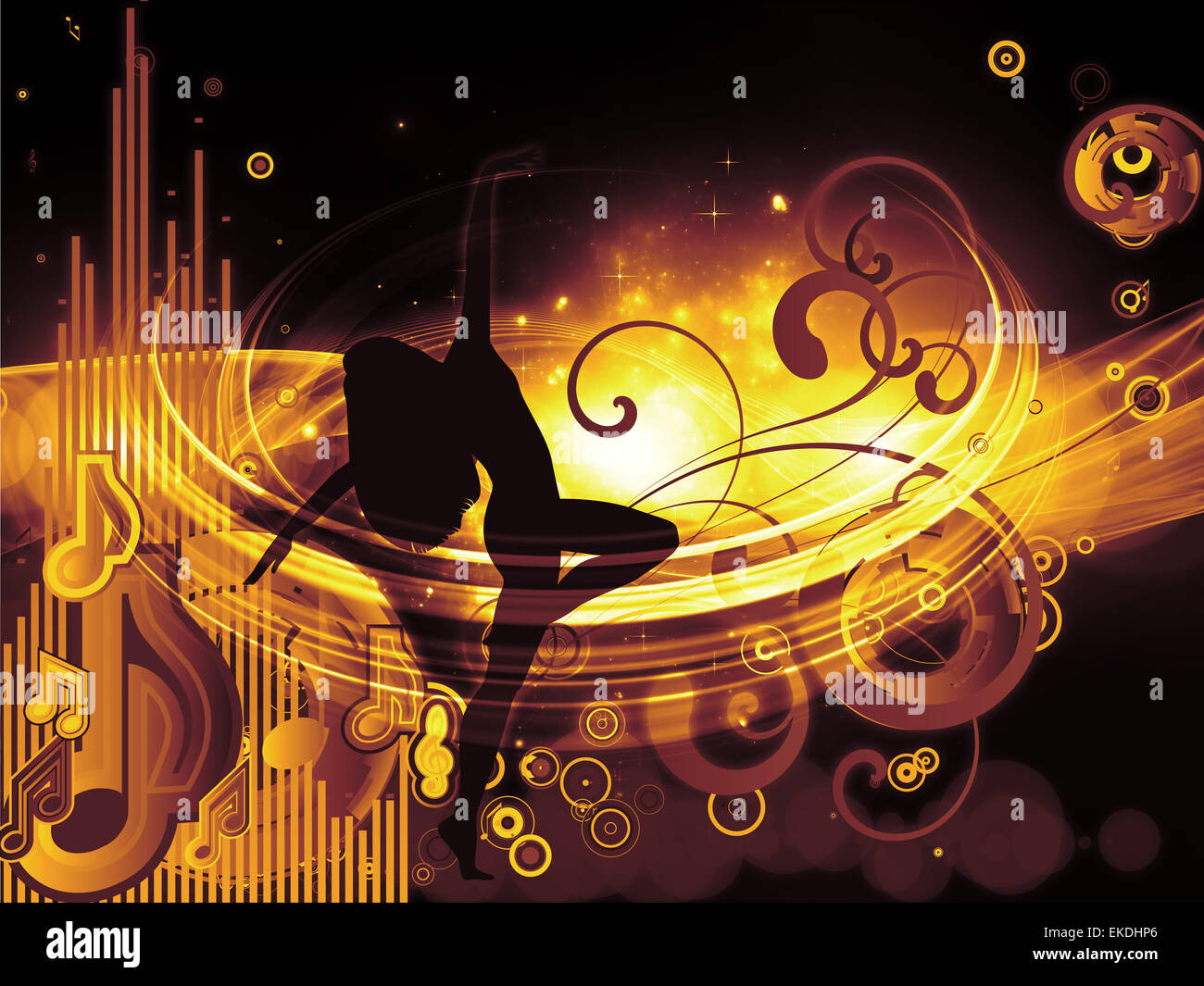 Magic of Music Stock Photo - Alamy