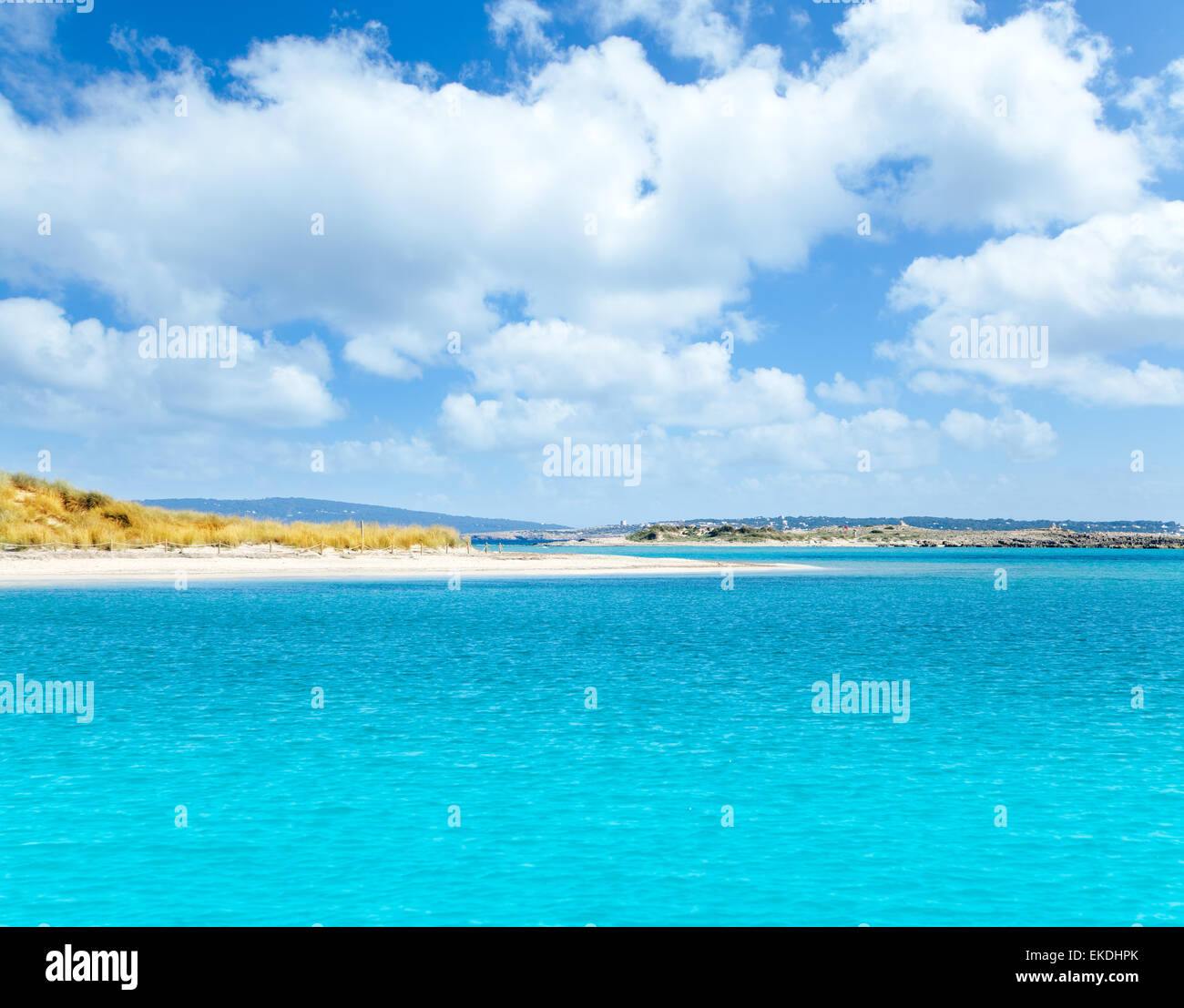 Balearic formentera island in espalmador hi-res stock photography and ...