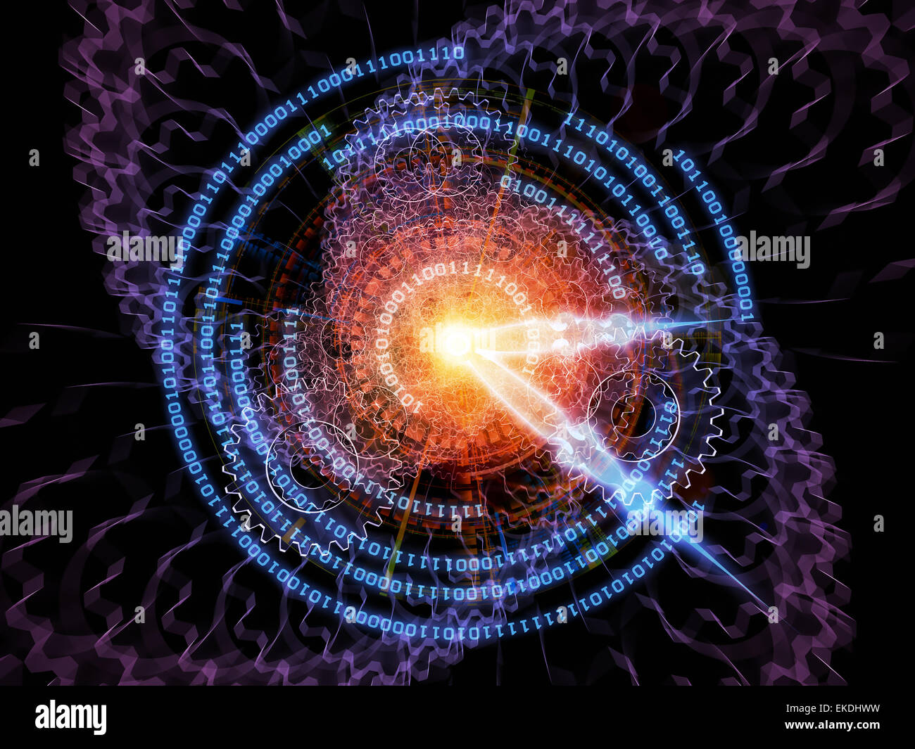 Fractions of time Stock Photo - Alamy