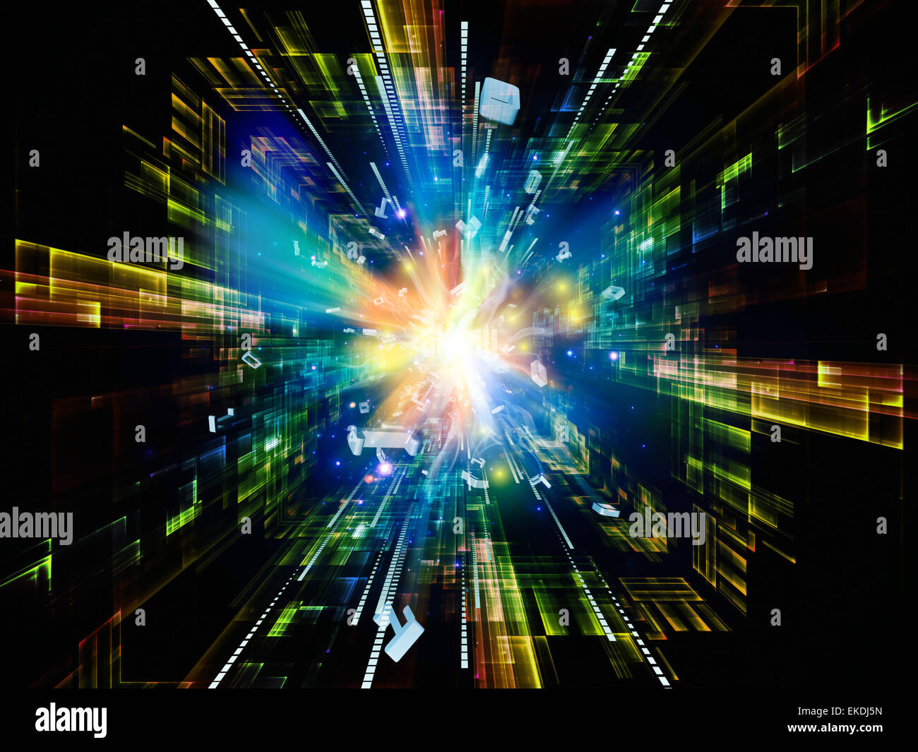 Number Burst Acceleration Stock Photo - Alamy