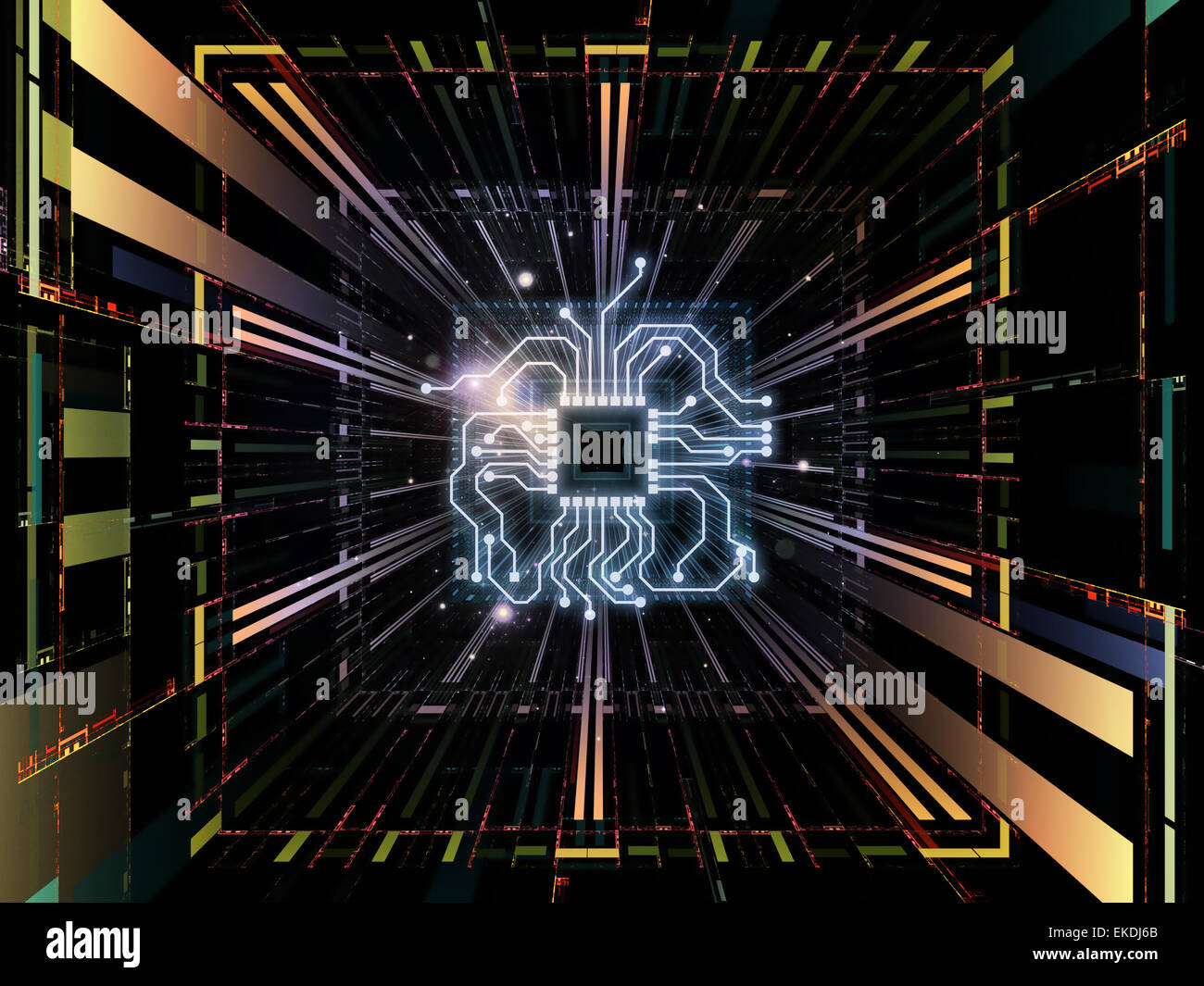Speed of the Processor Stock Photo - Alamy
