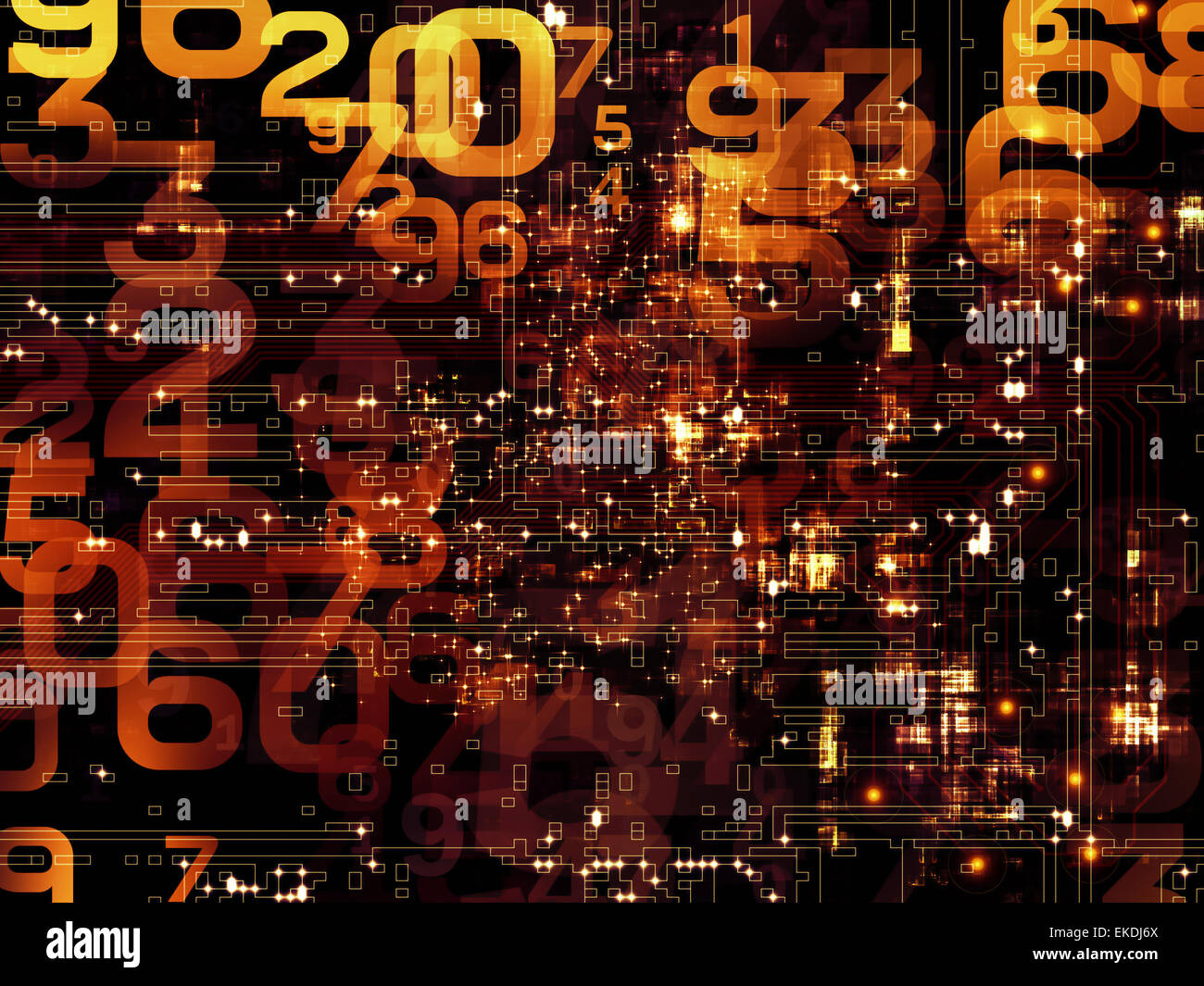 Number processing hi-res stock photography and images - Alamy