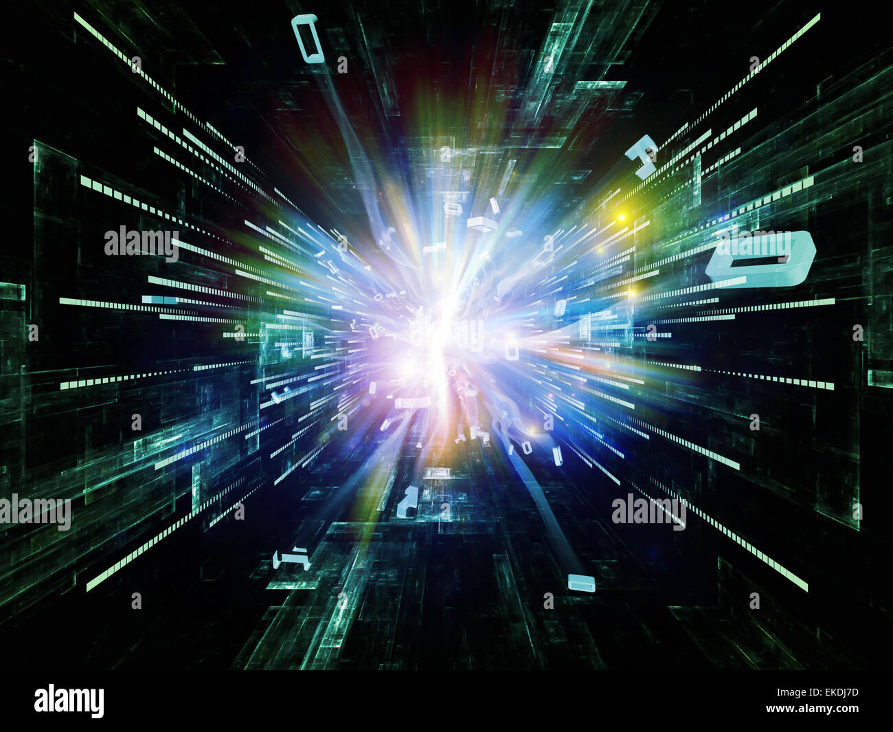 Number Burst Acceleration Stock Photo - Alamy