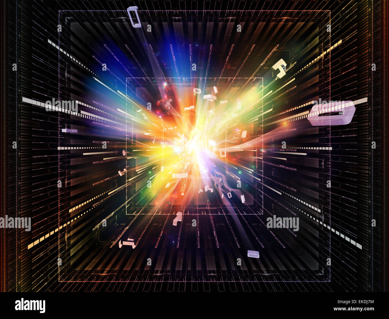 Number Burst Advancement Stock Photo - Alamy