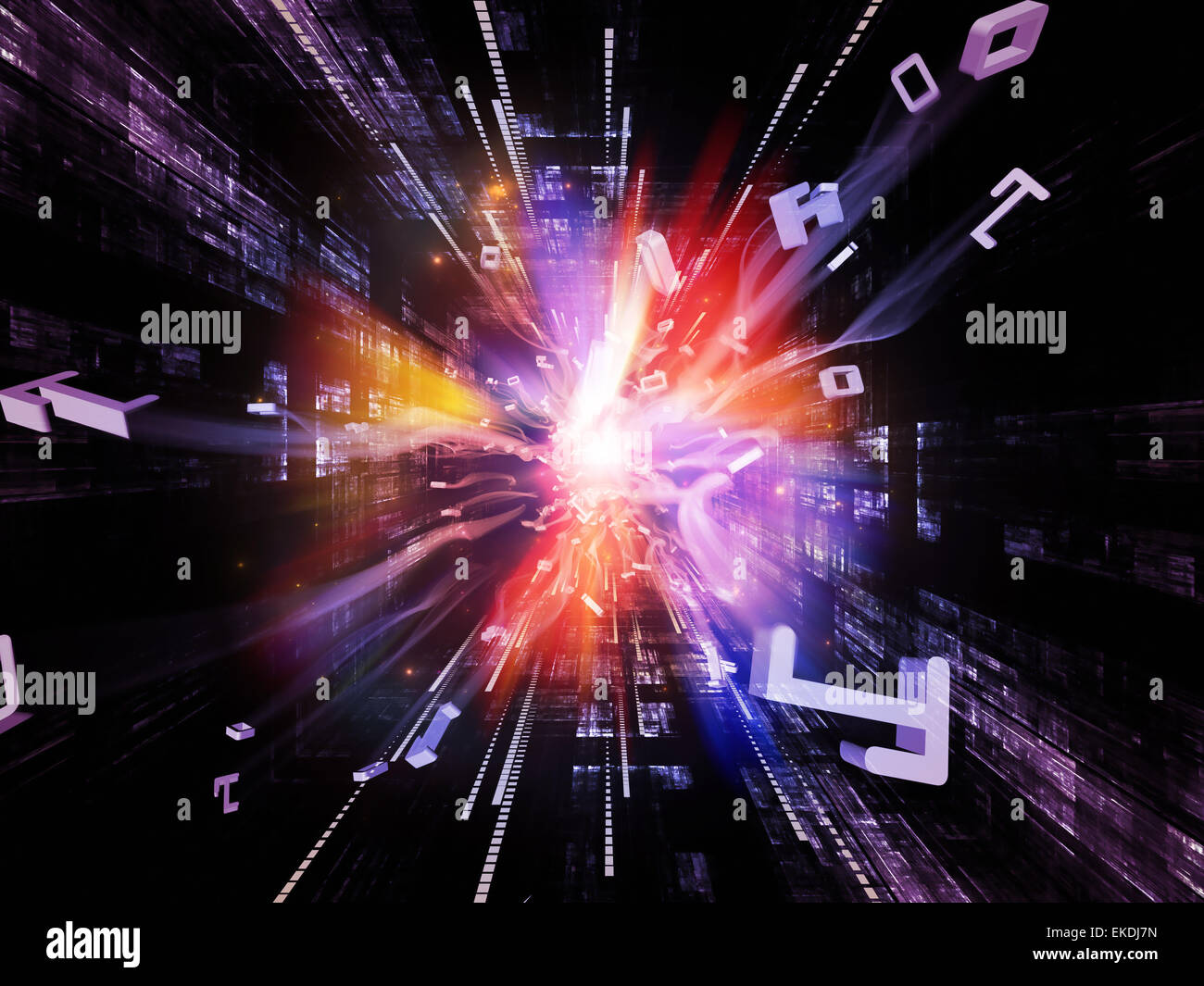 Number Burst Advancement Stock Photo - Alamy