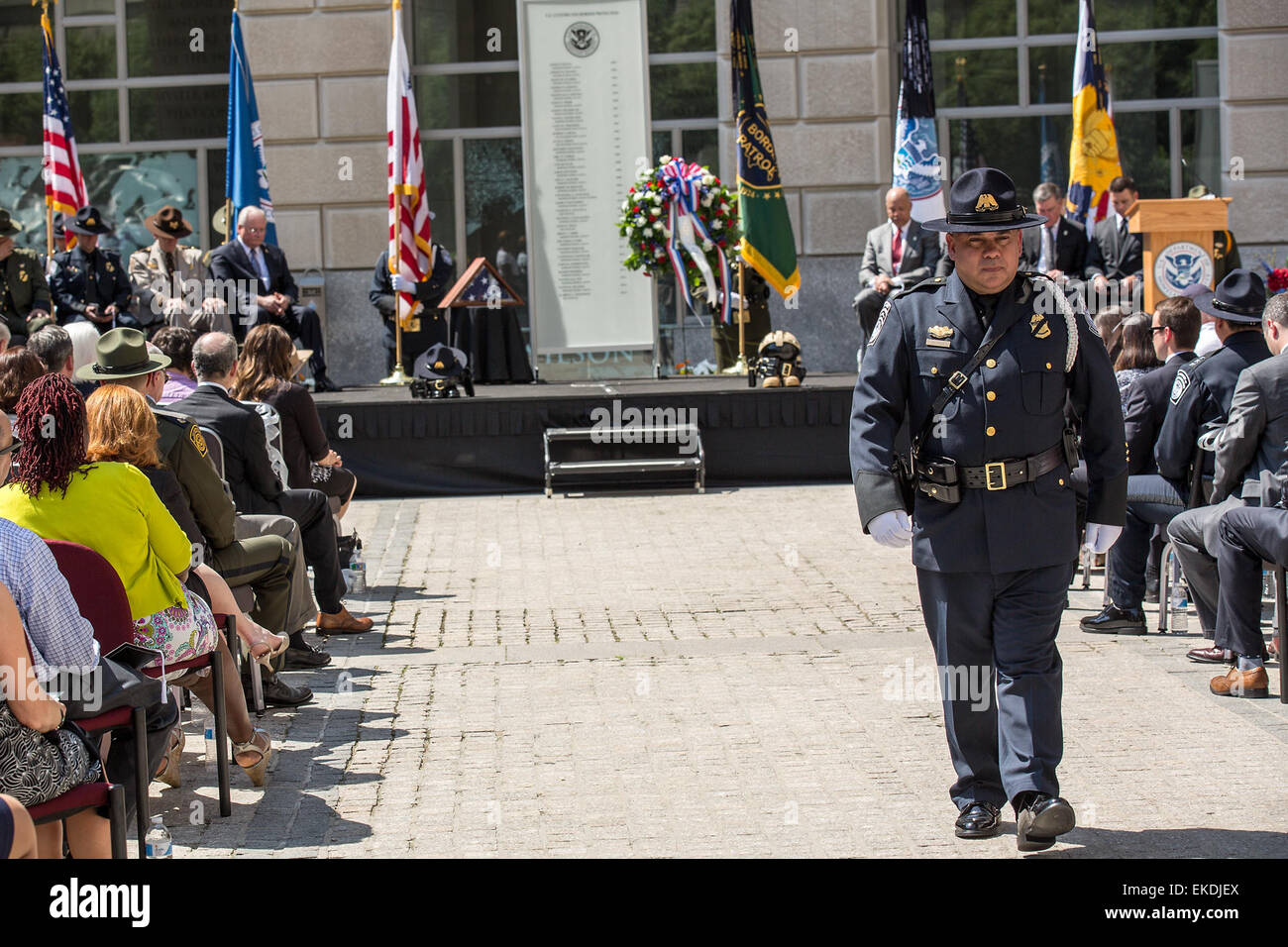 The CBP Valor Memorial and Wreath Laying Ceremony honored fallen CBP ...