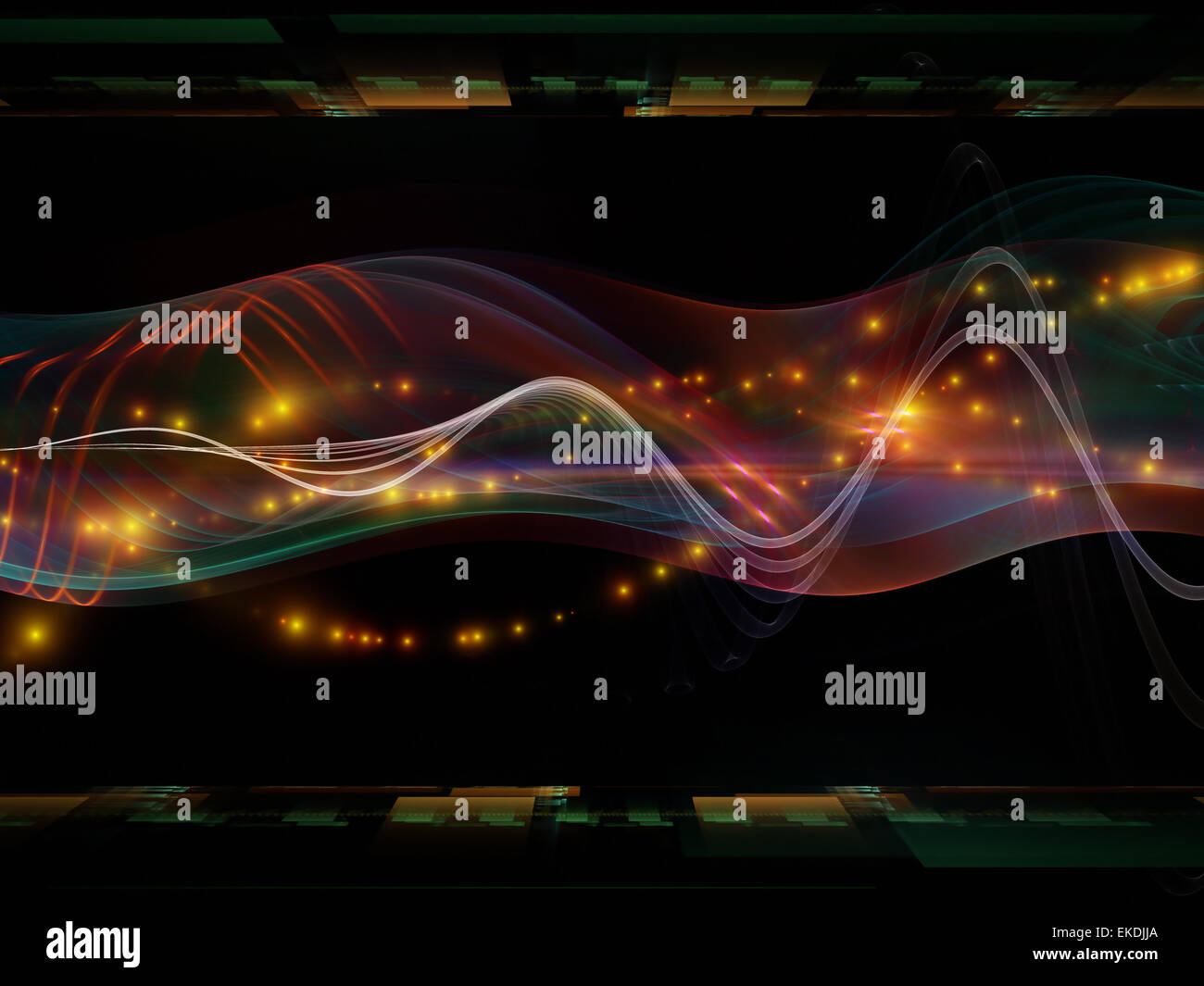 Sine Wave Backdrop Stock Photo - Alamy