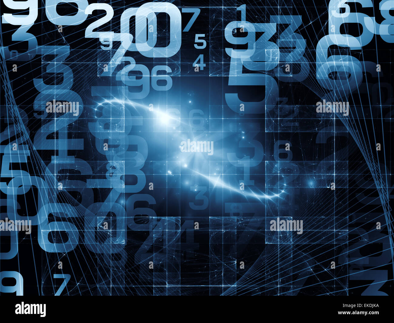 Realms of Numbers Stock Photo - Alamy