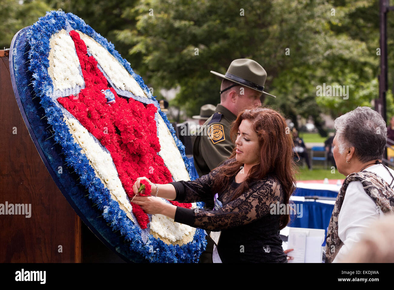 051512: Washington D.C - Sayde Rojas, wife of fallen Border Patrol ...