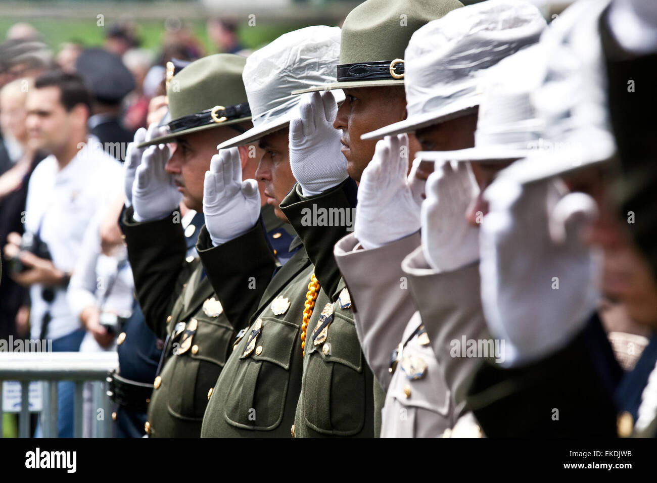 051512: Washington D.C. - A group of Customs & Border Protection Honor ...