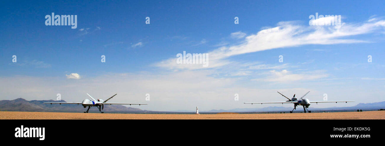 CBP deploys a pair of Unmanned Aircraft Systems (UAS) along the ...