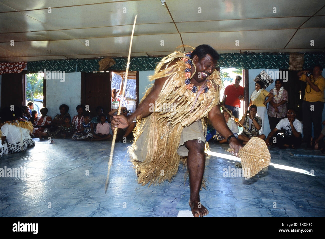 Fiji fijian traditional costume hi-res stock photography and images - Alamy