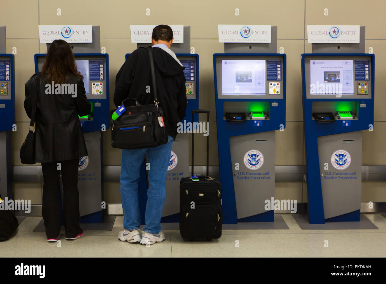 Global Entry and APC Kiosks, installed at international airports across ...