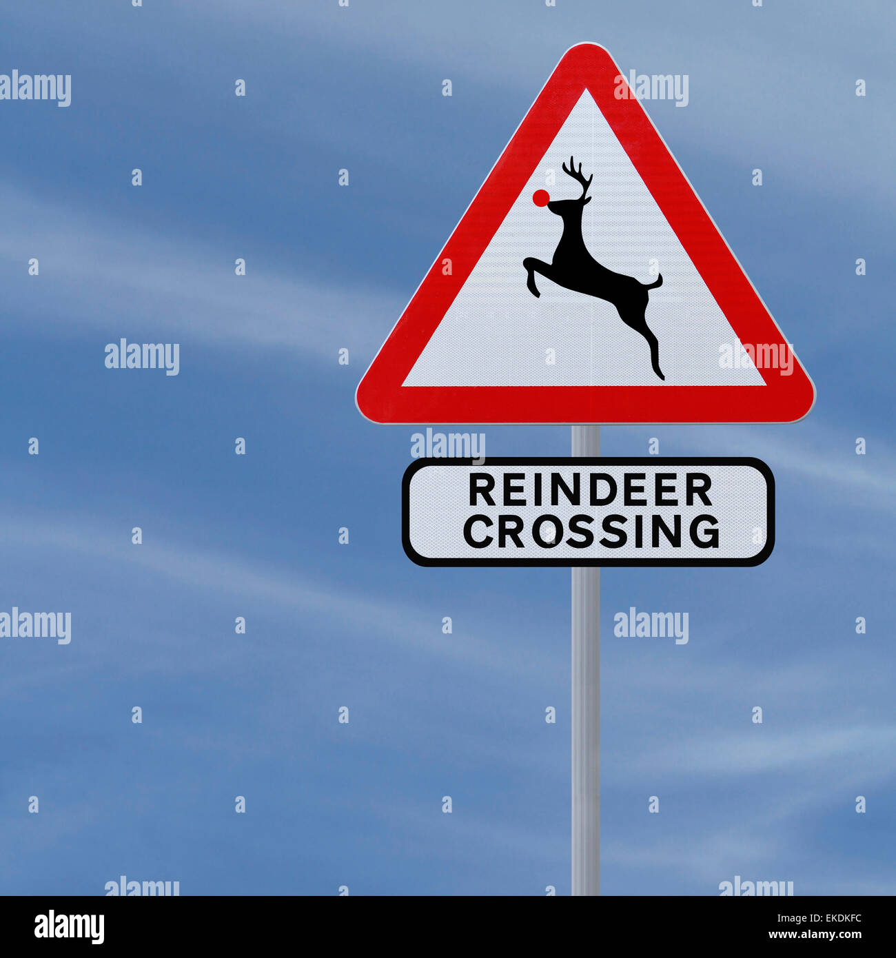 Reindeer crossing hi-res stock photography and images - Alamy
