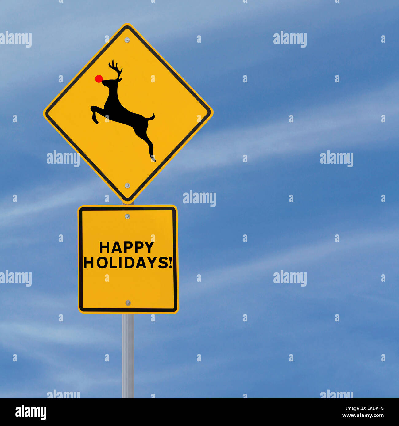 Reindeer crossing the road hi-res stock photography and images - Alamy