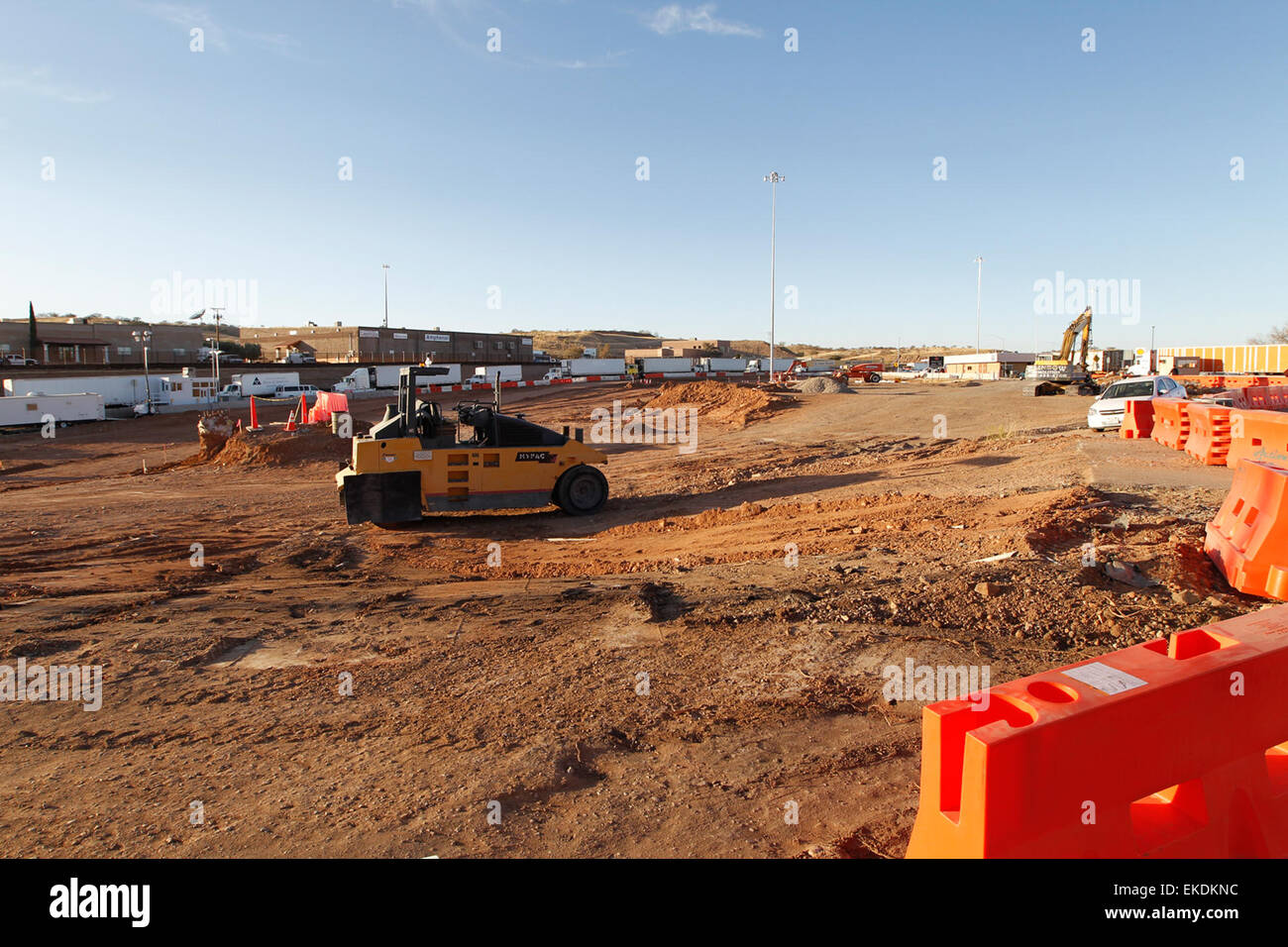 New construction activities at Mariposa, Arizona, are focused on ...