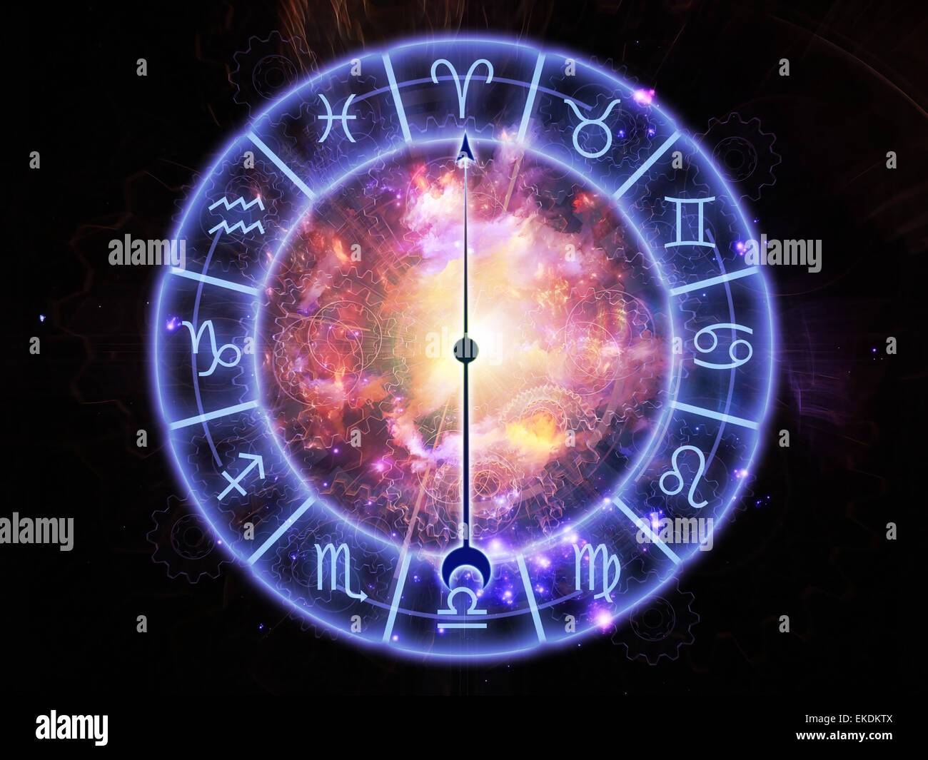 Abstract zodiac hi-res stock photography and images - Alamy