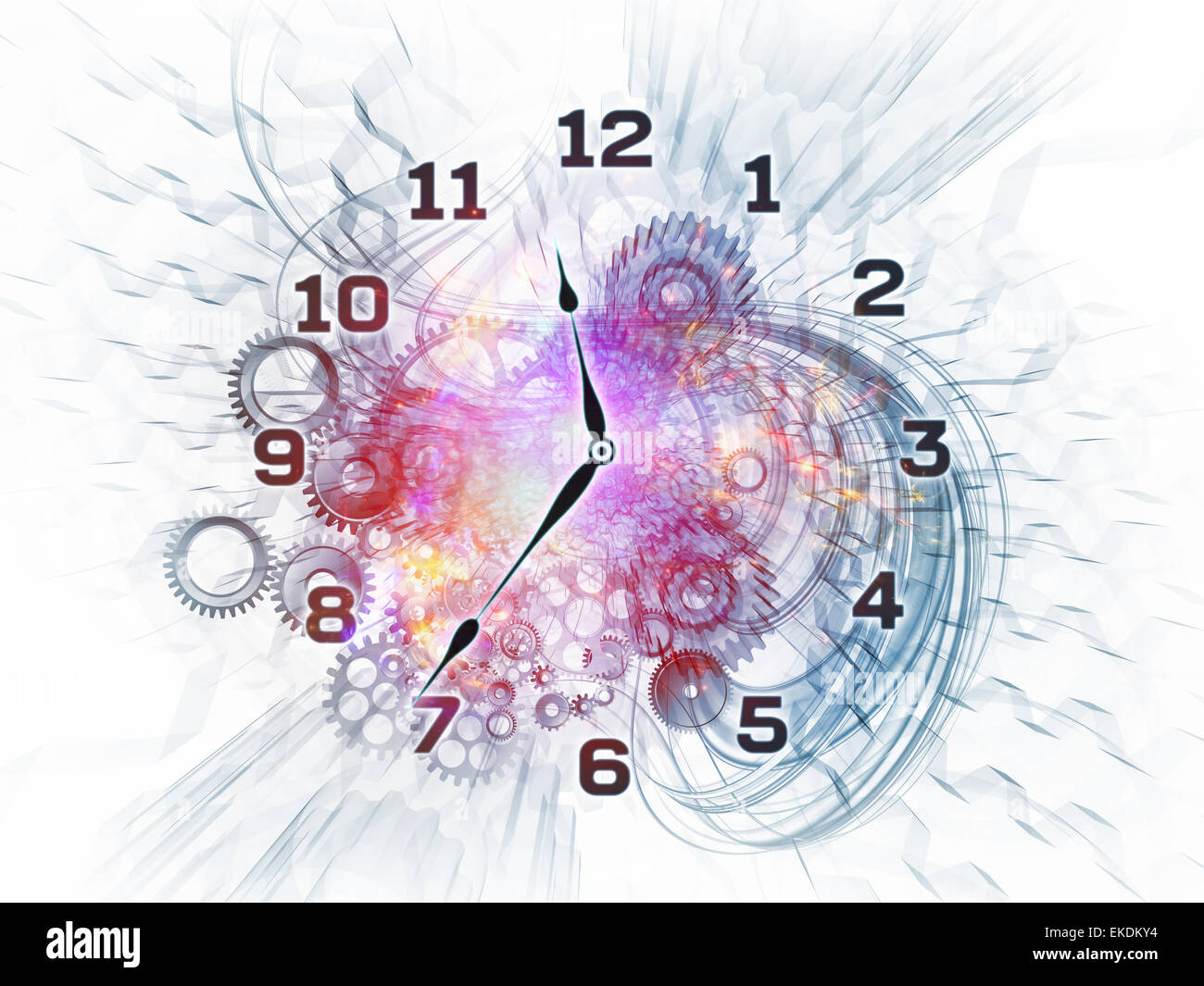 Progress of time Stock Photo - Alamy