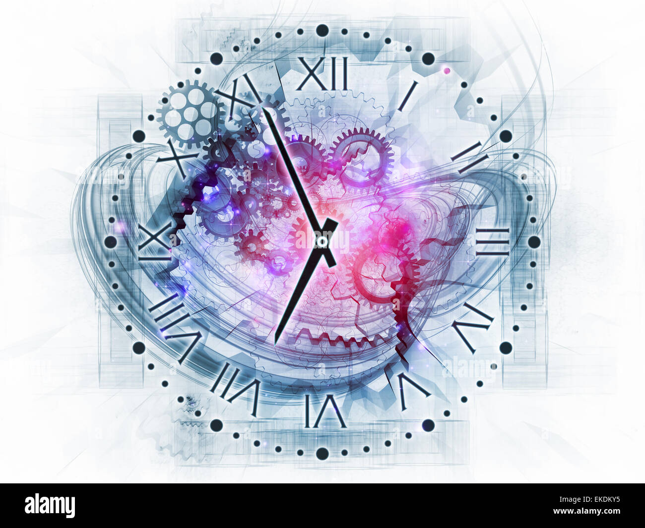 Time watch background abstract loop hi-res stock photography and images ...