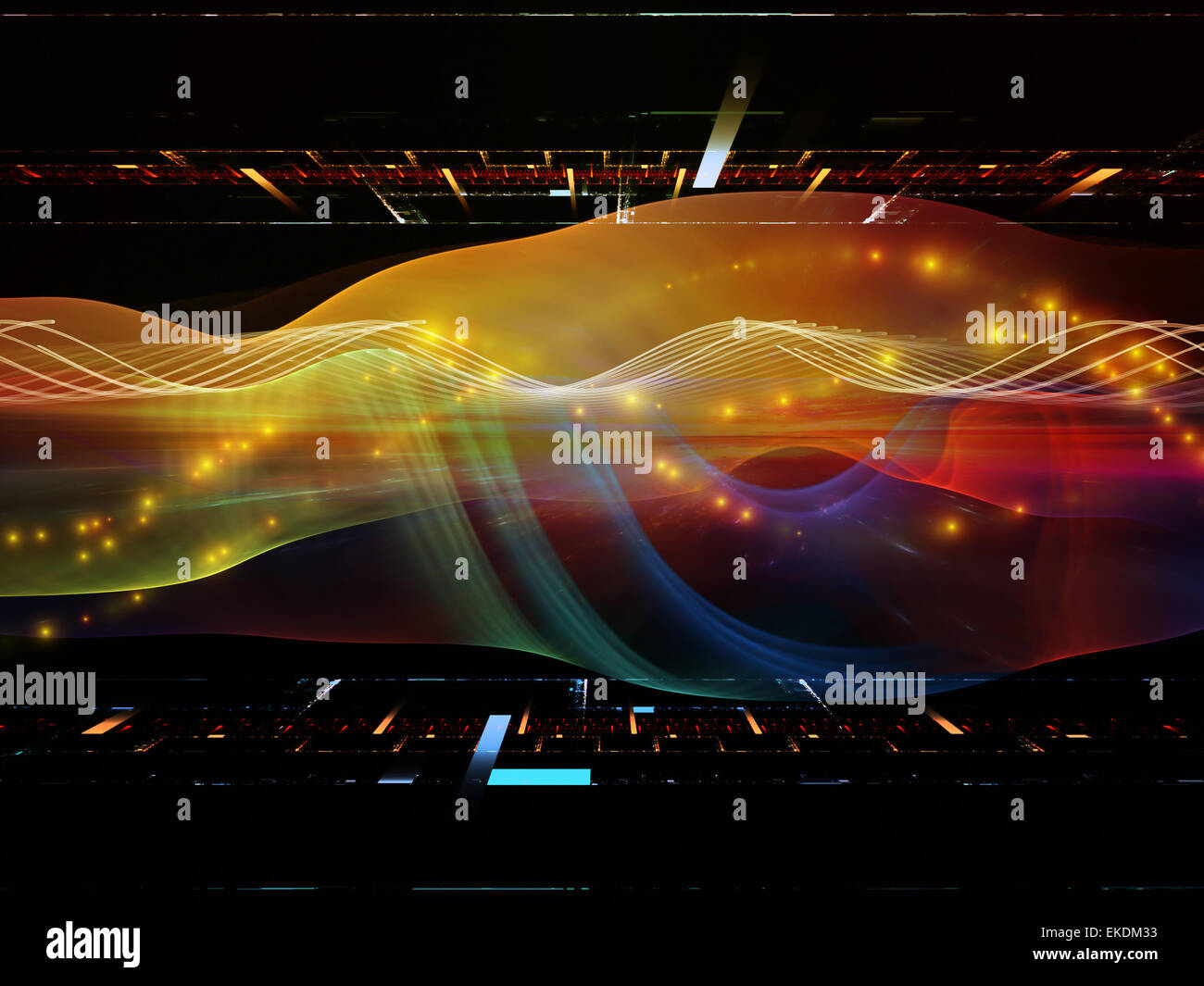 Sine Wave Backdrop Stock Photo - Alamy