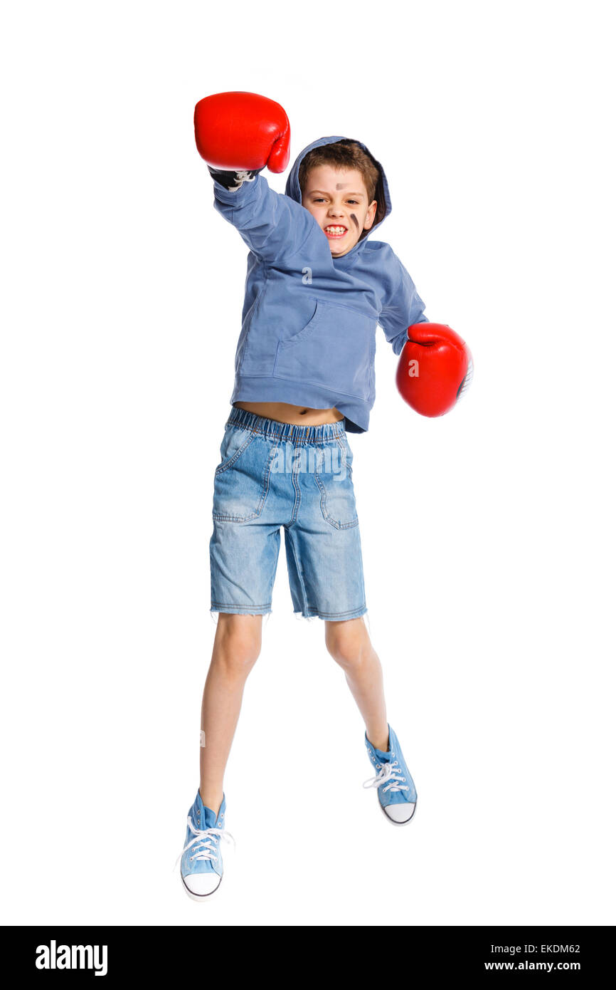 Boxing people boxing ring Cut Out Stock Images & Pictures - Alamy