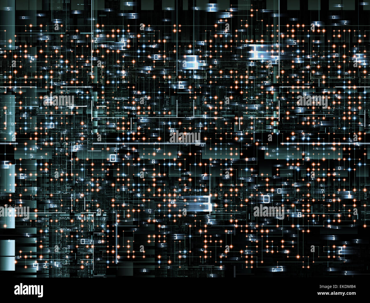 Network lights hi-res stock photography and images - Alamy