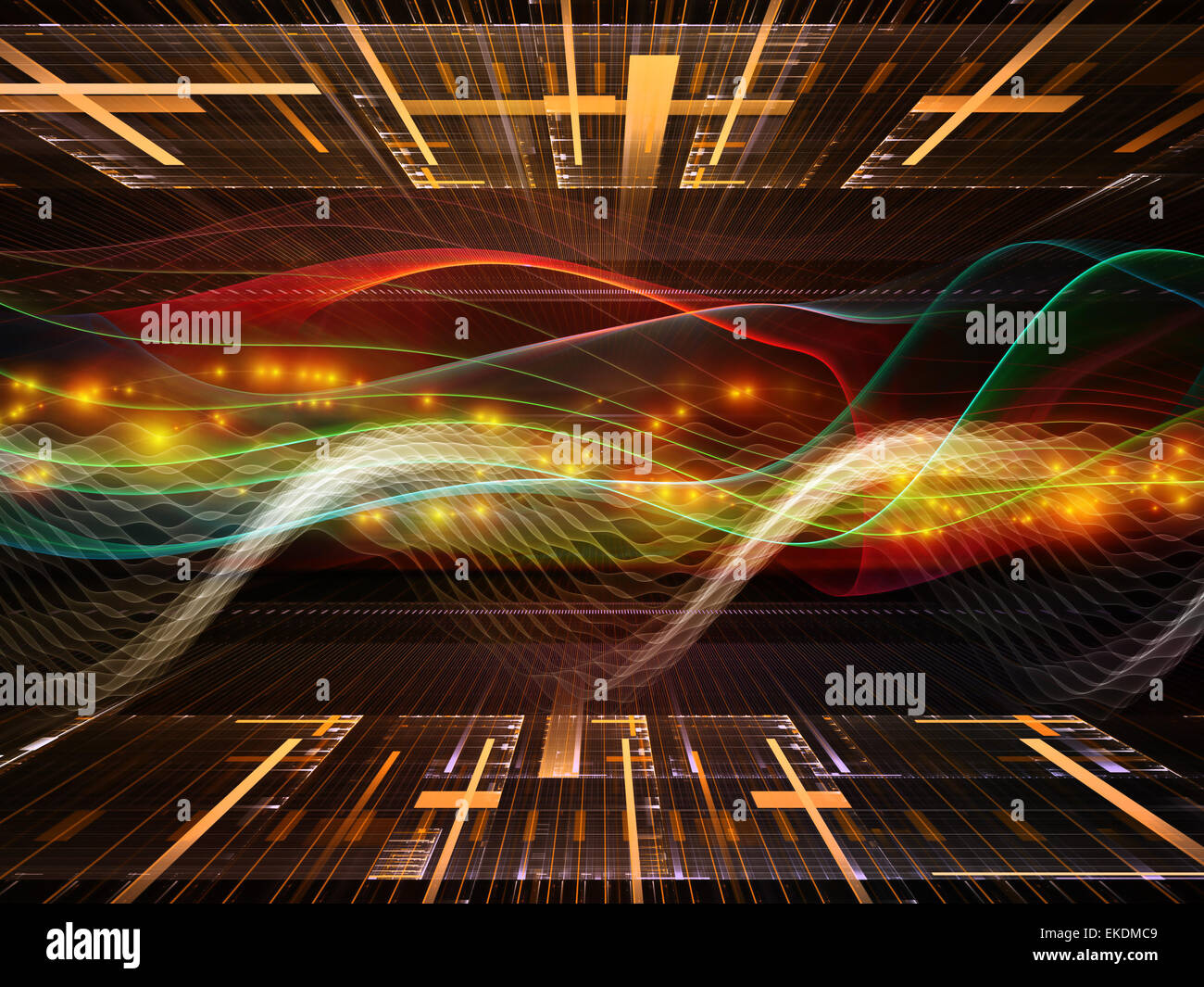 Sine Wave Background Stock Photo - Alamy