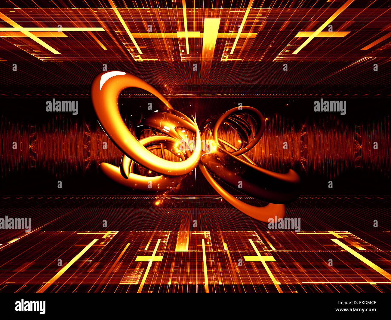 Geometry of Technology Stock Photo - Alamy