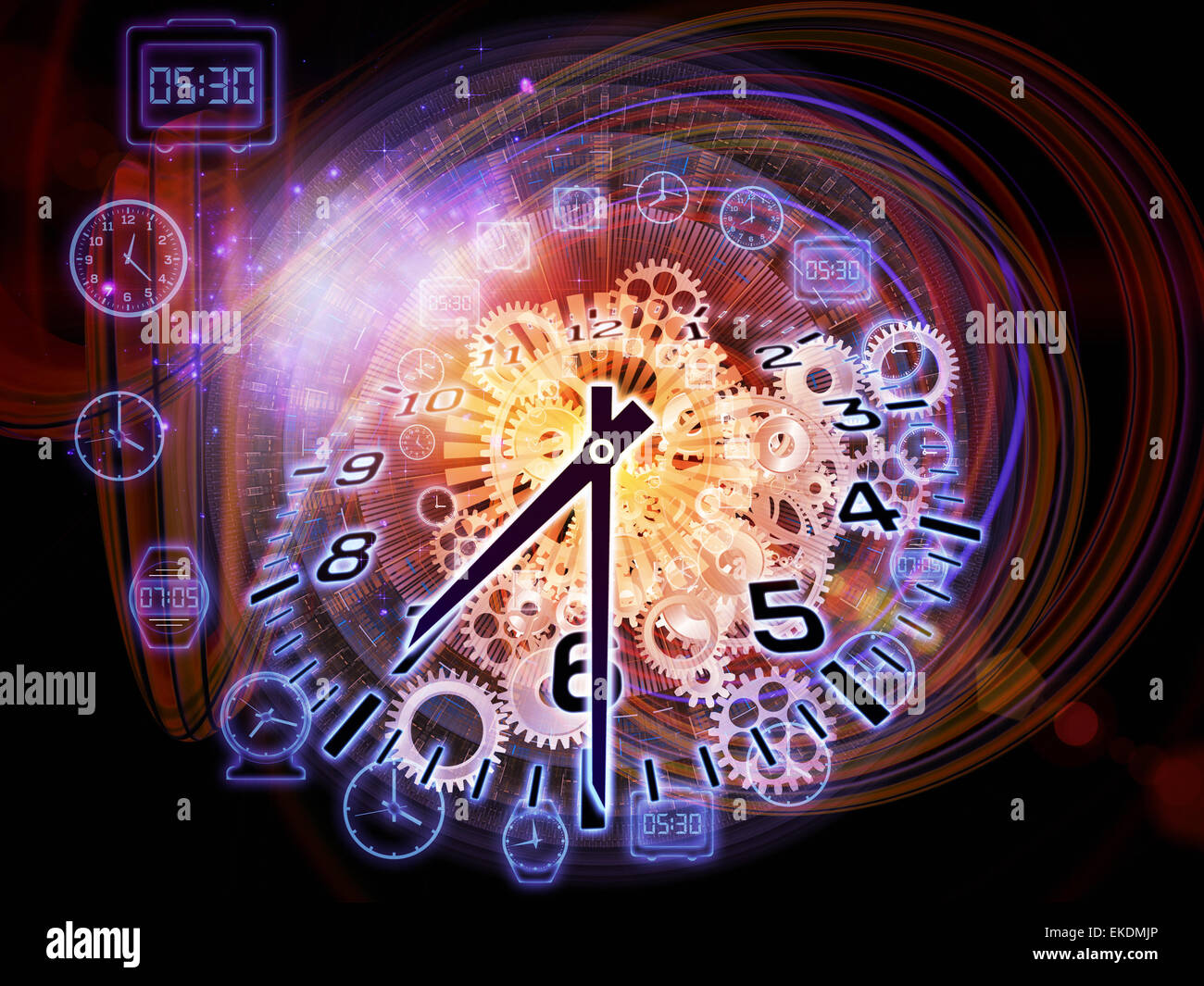 Intervals of time Stock Photo - Alamy