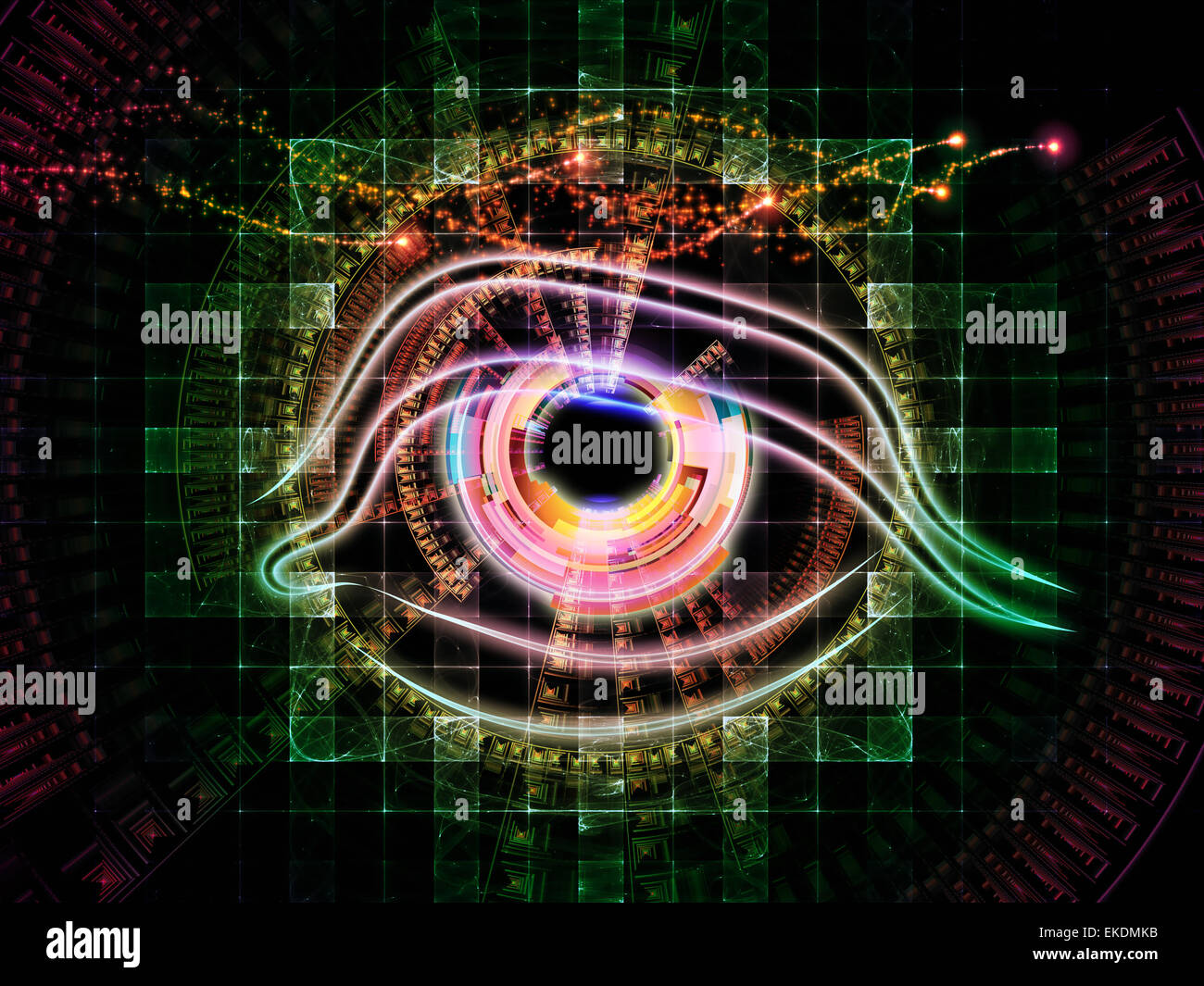 Fractal vision abstract Stock Photo - Alamy