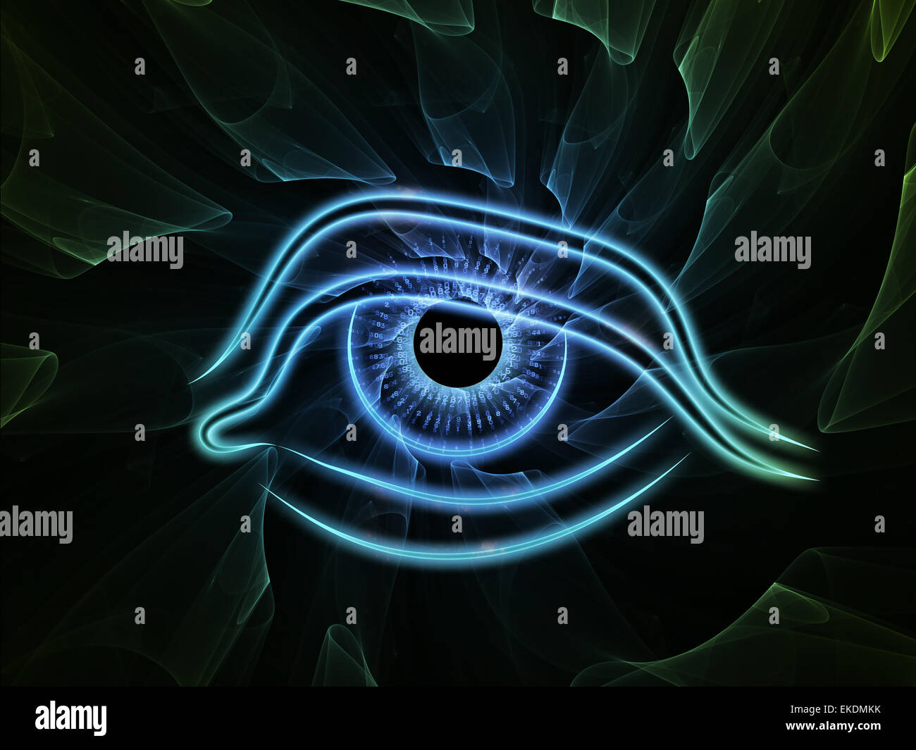 Fractal vision background Stock Photo - Alamy