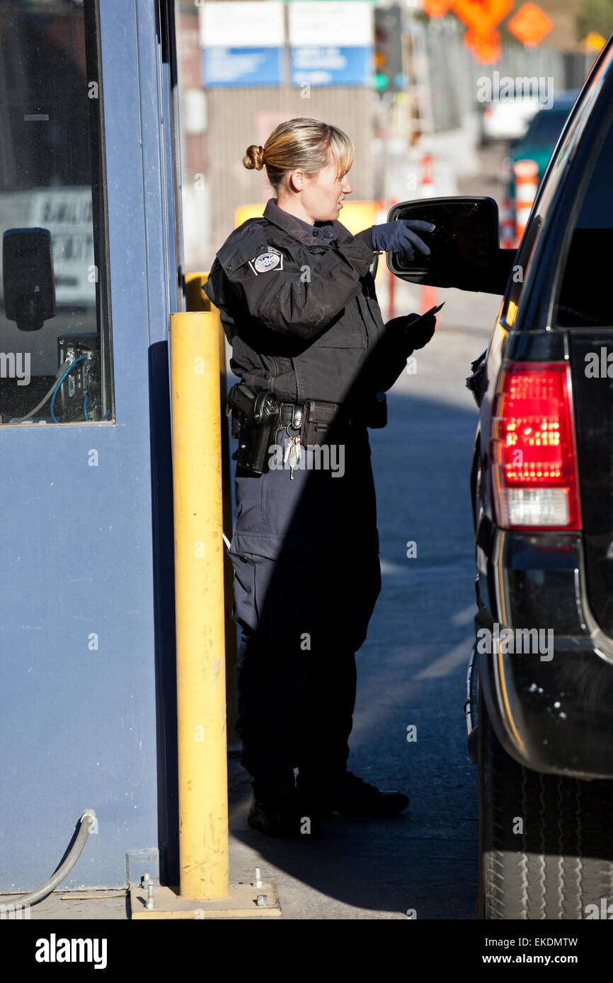 At the San Ysidro Port of Entry in California, U.S. Customs and Border ...
