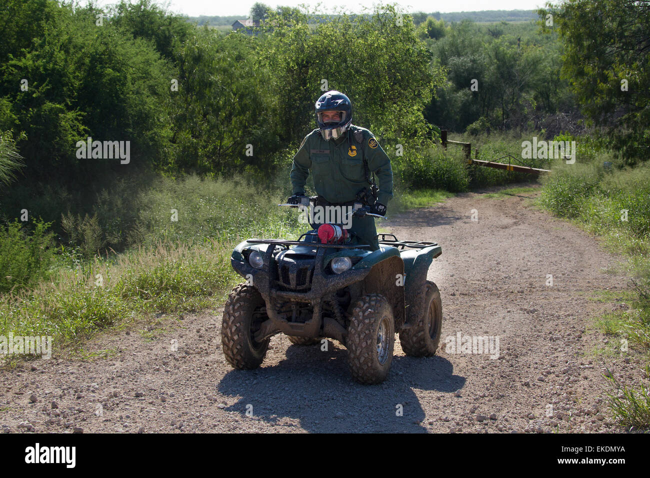 On September 23, 2013, a Border Patrol agent patrolled the South Texas ...