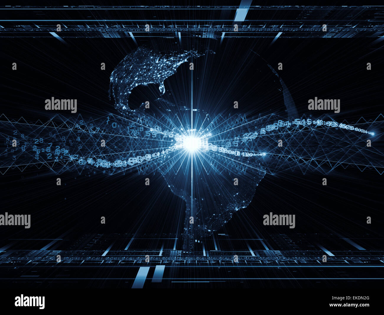 Toward Global Technologies Stock Photo - Alamy