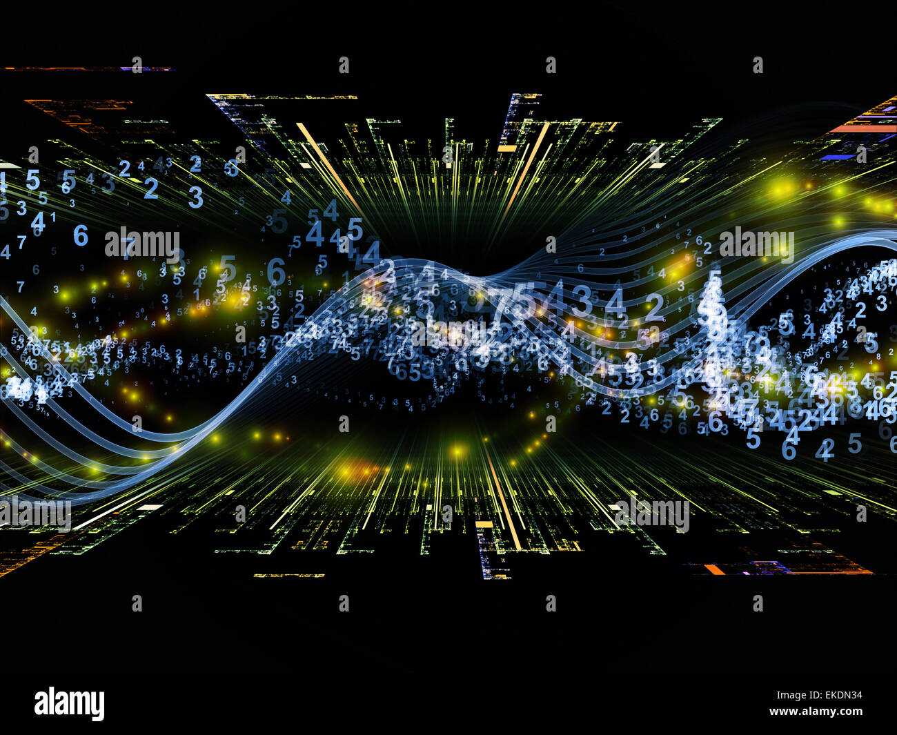 Sine Wave Metaphor Stock Photo - Alamy