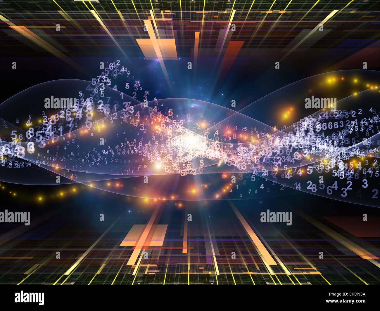 Sine Wave Energy Stock Photo - Alamy