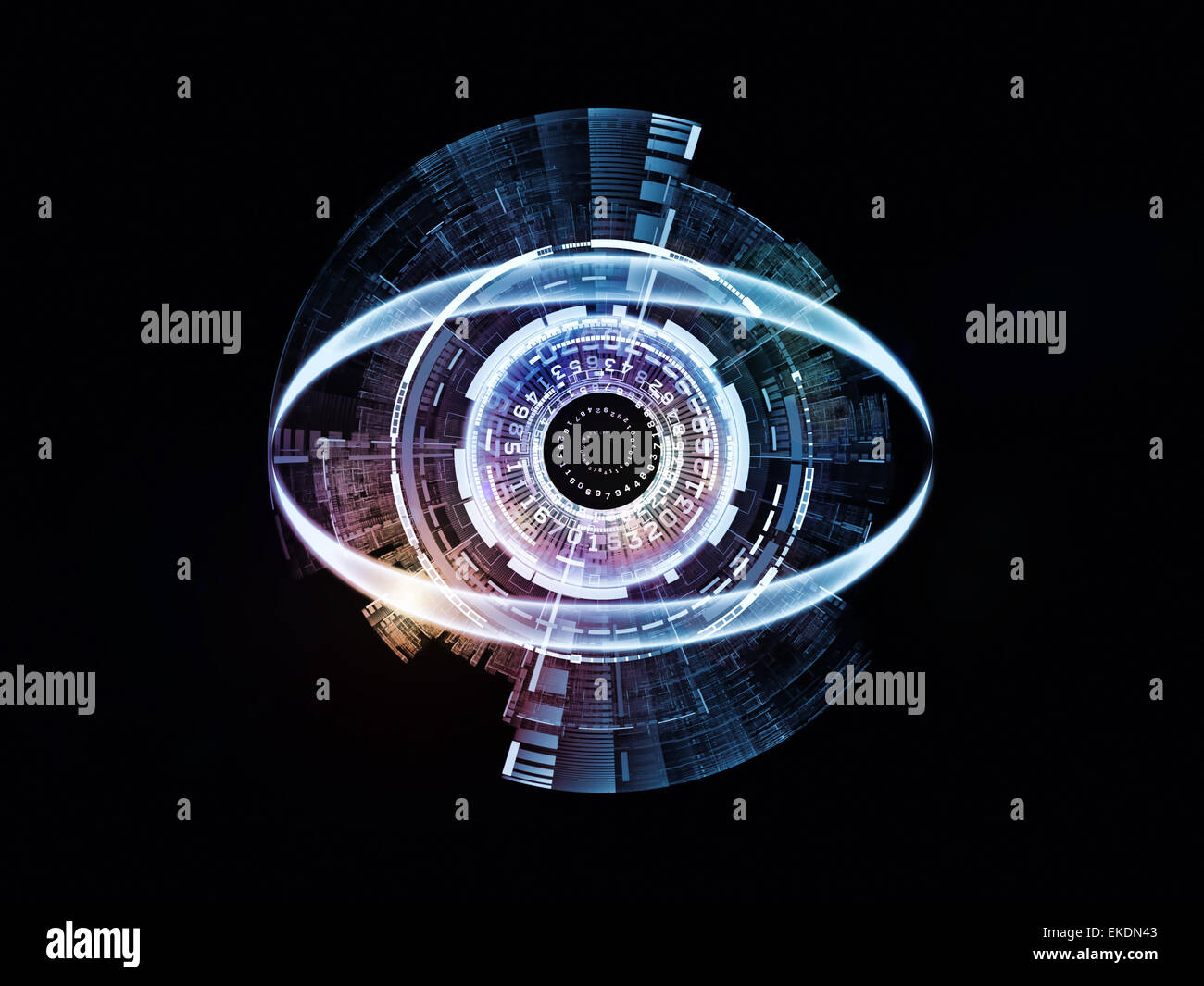 Eye of artificial intelligence Stock Photo - Alamy