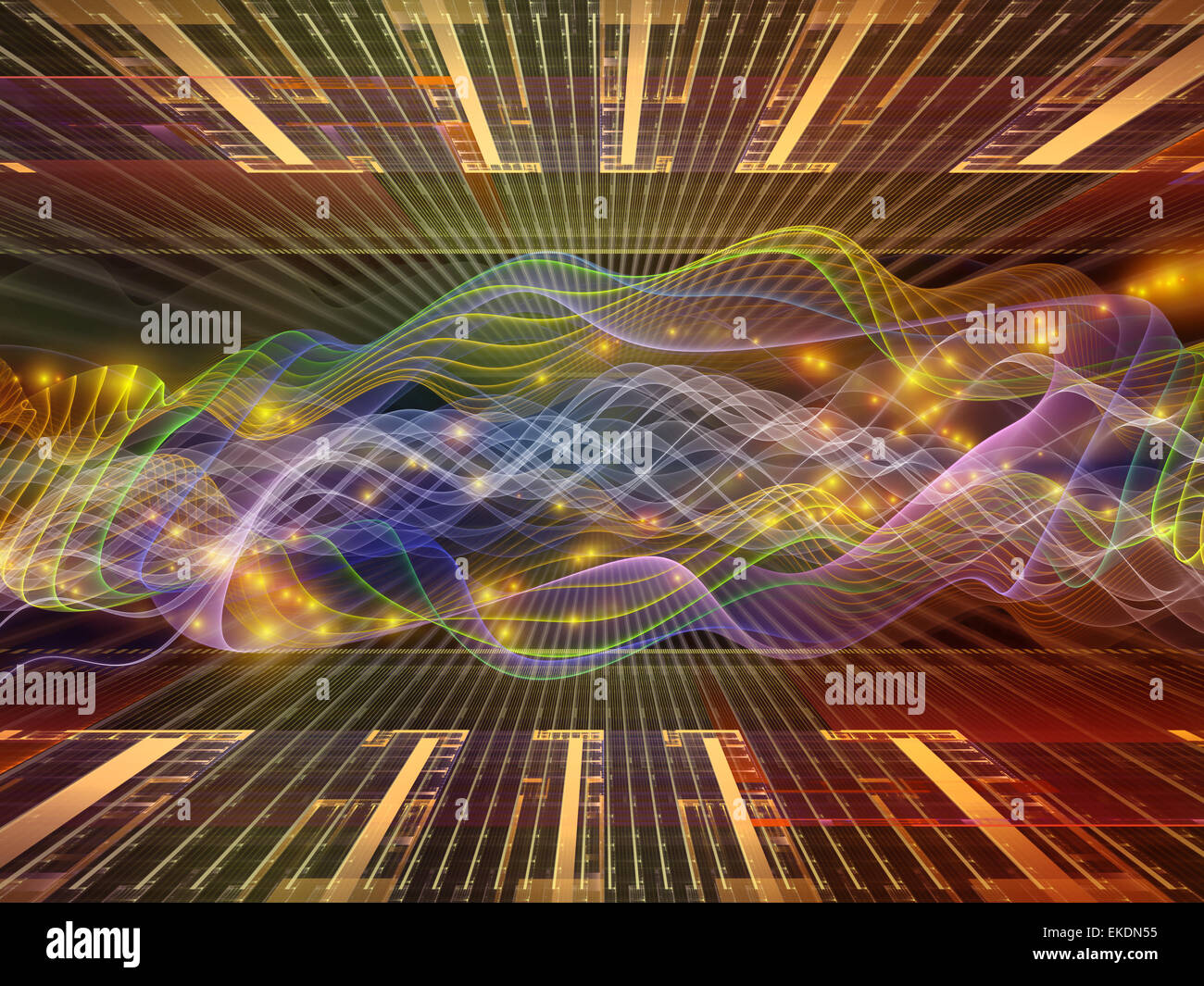 Sine Wave Advancement Stock Photo - Alamy