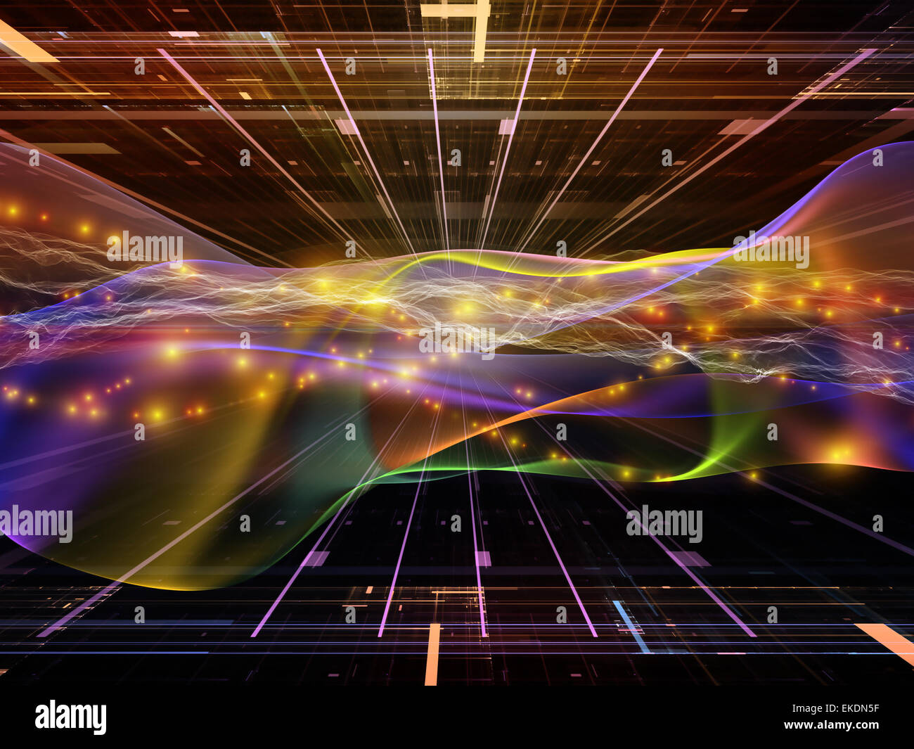 Sine Wave Energy Stock Photo - Alamy