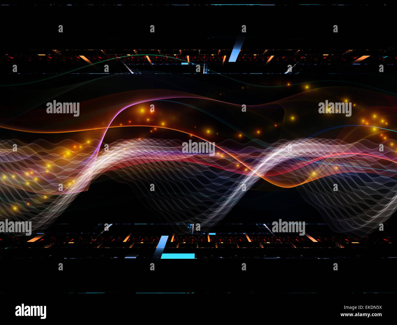 Sine Wave Composition Stock Photo - Alamy
