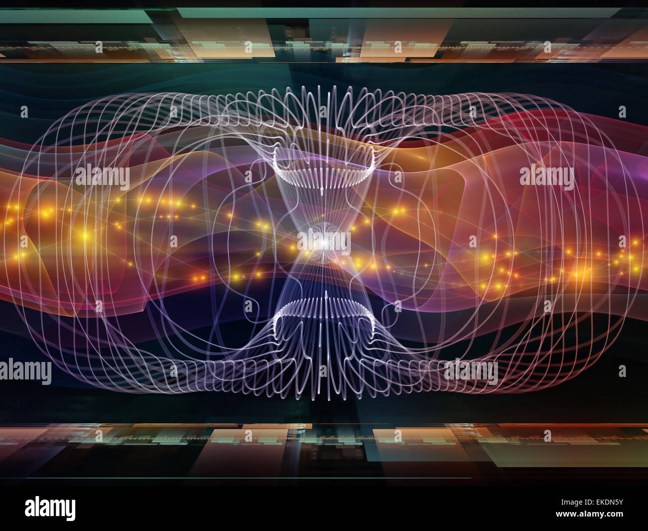 Sine Wave Background Stock Photo - Alamy