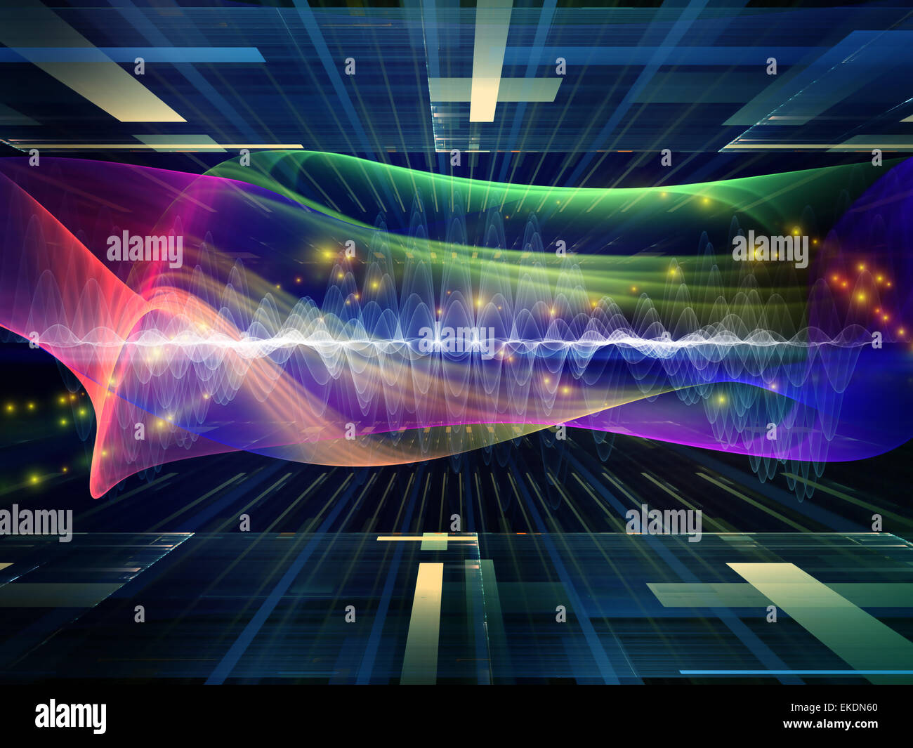 Sine Wave Backdrop Stock Photo - Alamy