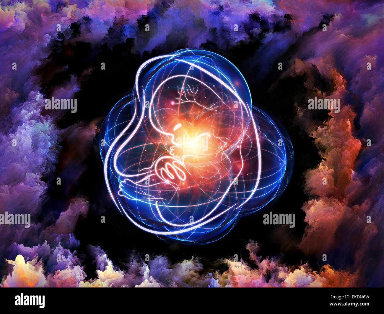 The Growing Fetus Stock Photo - Alamy