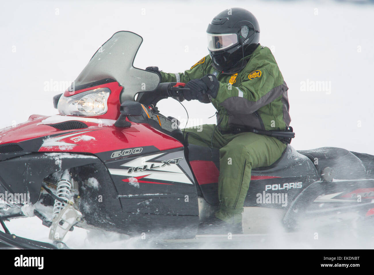 CBP Border Patrol agents in New York conducted cold weather operations ...