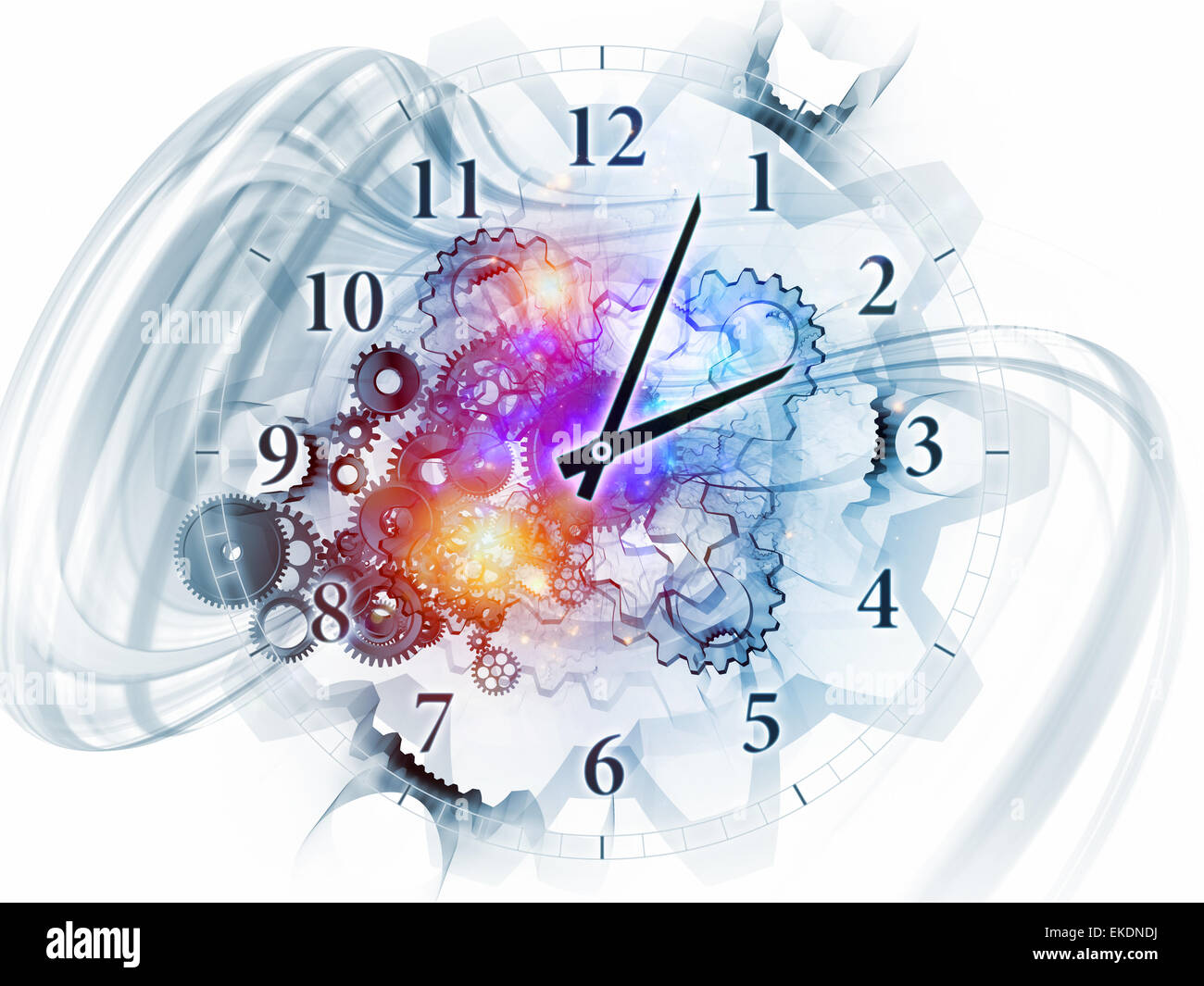 Loops of hours Stock Photo - Alamy