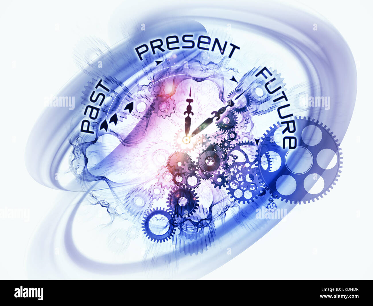 Abstract clock background Stock Photo - Alamy