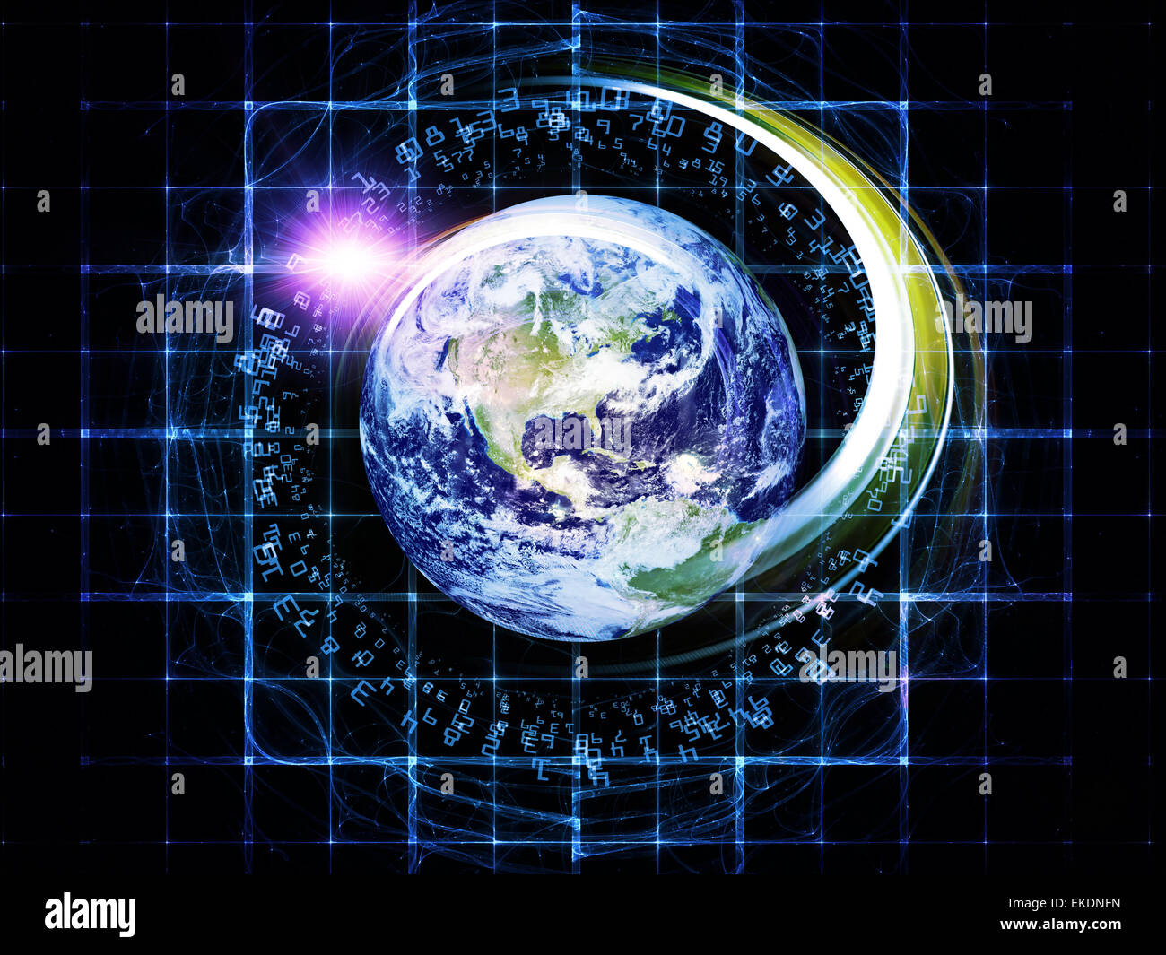 Earth Trails Arrangement Stock Photo - Alamy